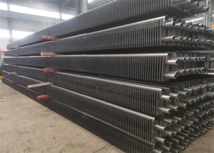High Frequency Welding Boiler Spiral Fin Tube For Economizer Heat Transfer